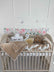 Cream Crib Set - Double Braided Bumper + 3 Free Pillows – Allbright Kids