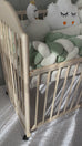 Green Crib Set - 4-Strip Braided Bumper + 3 Free Pillows – Allbright Kids